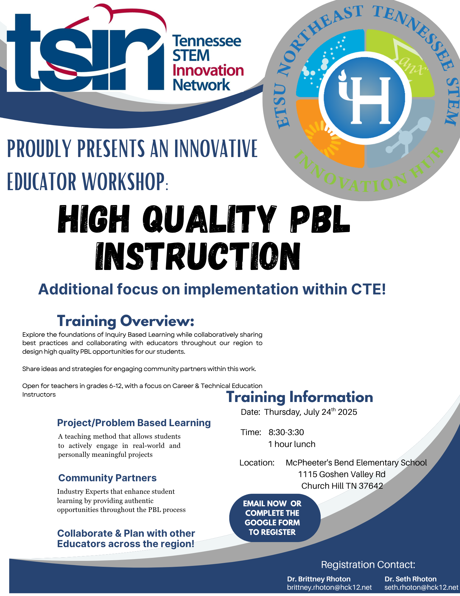 Innovative Educator Workshop