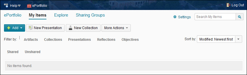 ePortfolio for Instructors
