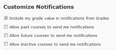 Student Notifications